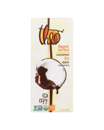 Buy Theo Chocolate Organic Chocolate Bar Classic Dark Chocolate